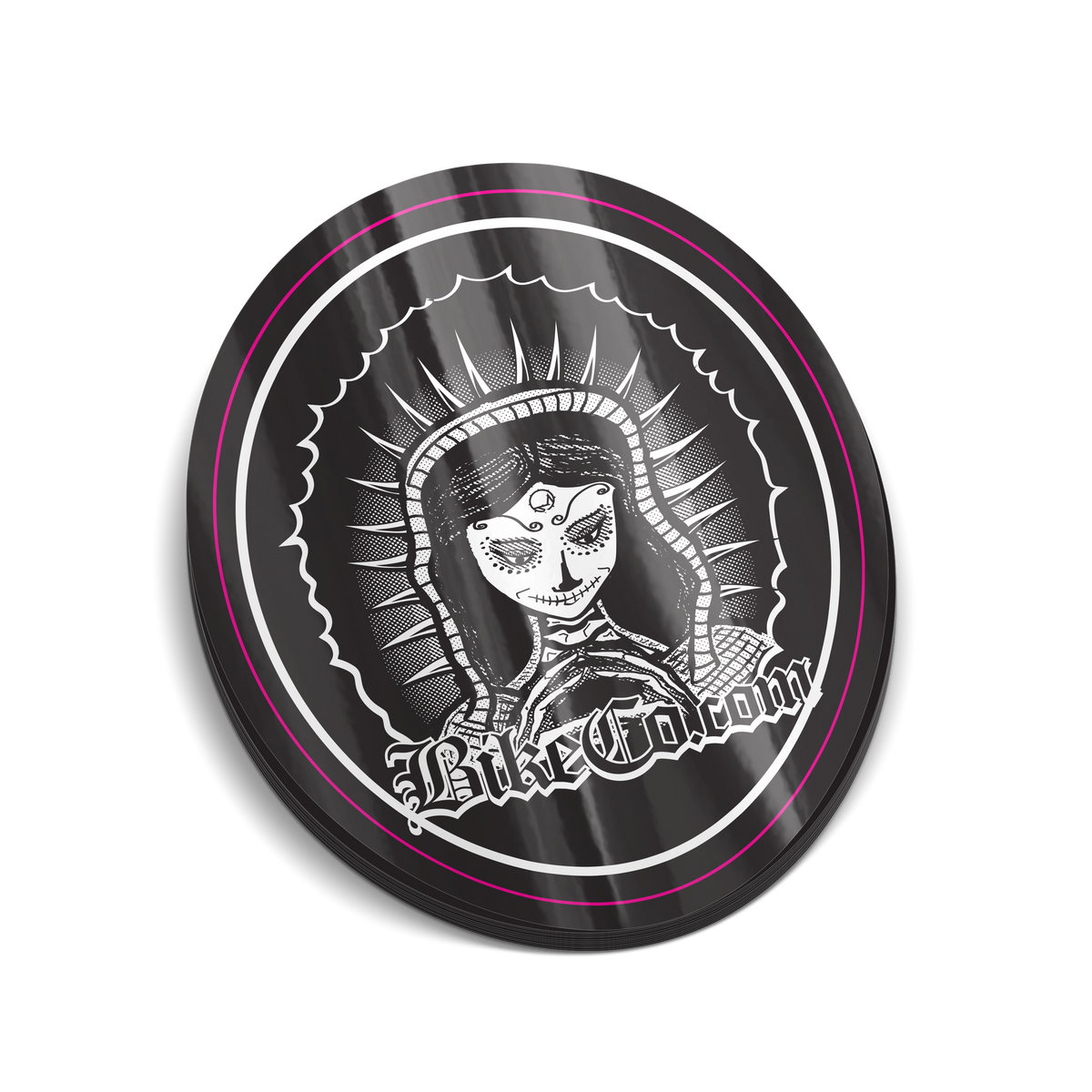 BIKE CO Day Of The Dead Sticker